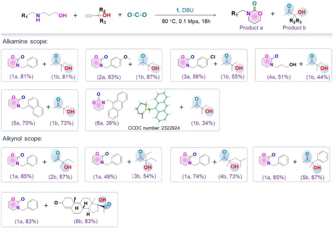 赵斌教授CCS Chem.：Cu-MOF高效催化CO₂转化为1,3-噁嗪-2-酮的新策略